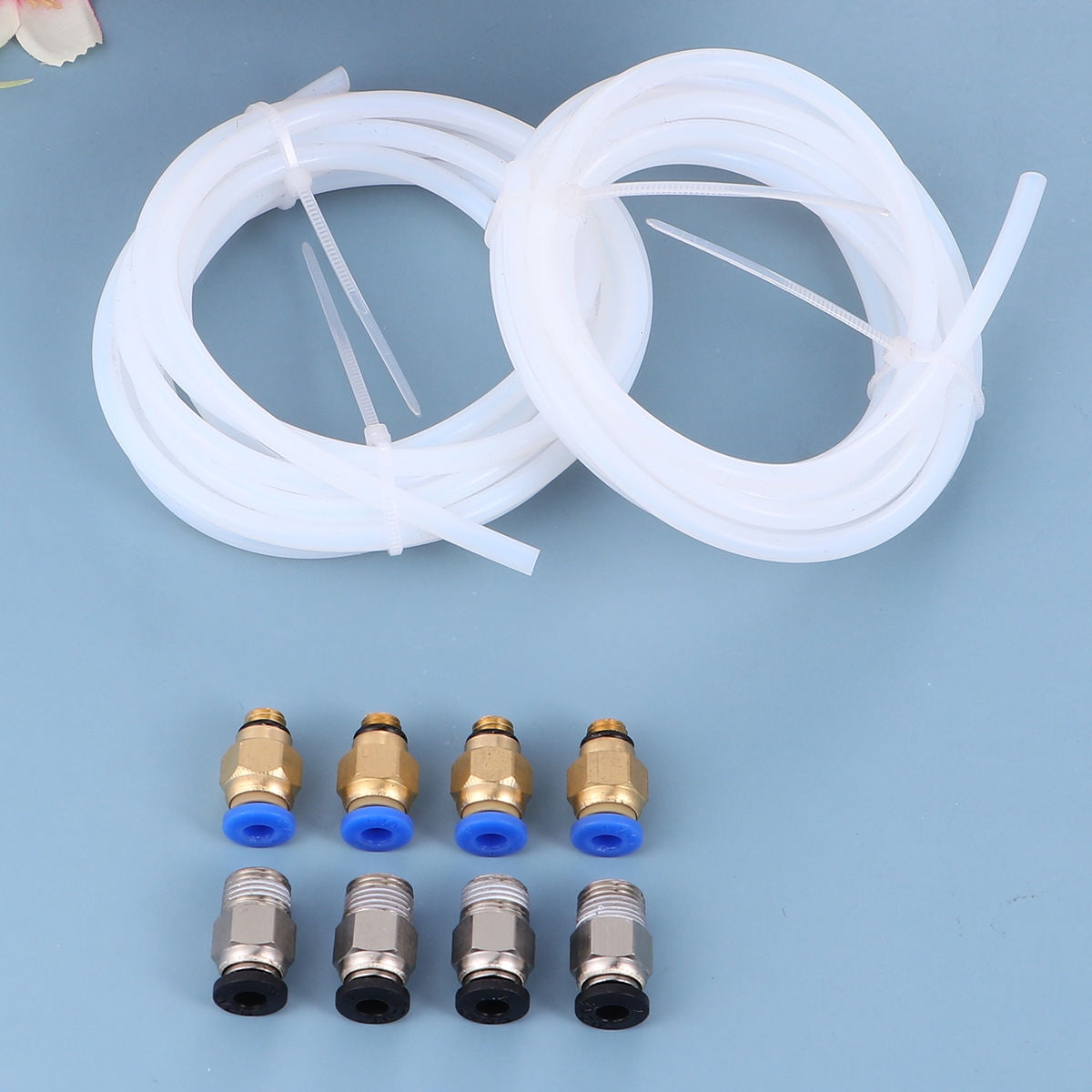 EXHUMKY 1 Set PTFE Tube Set Heat-resistant PTFE for Pneumatic Connector ...