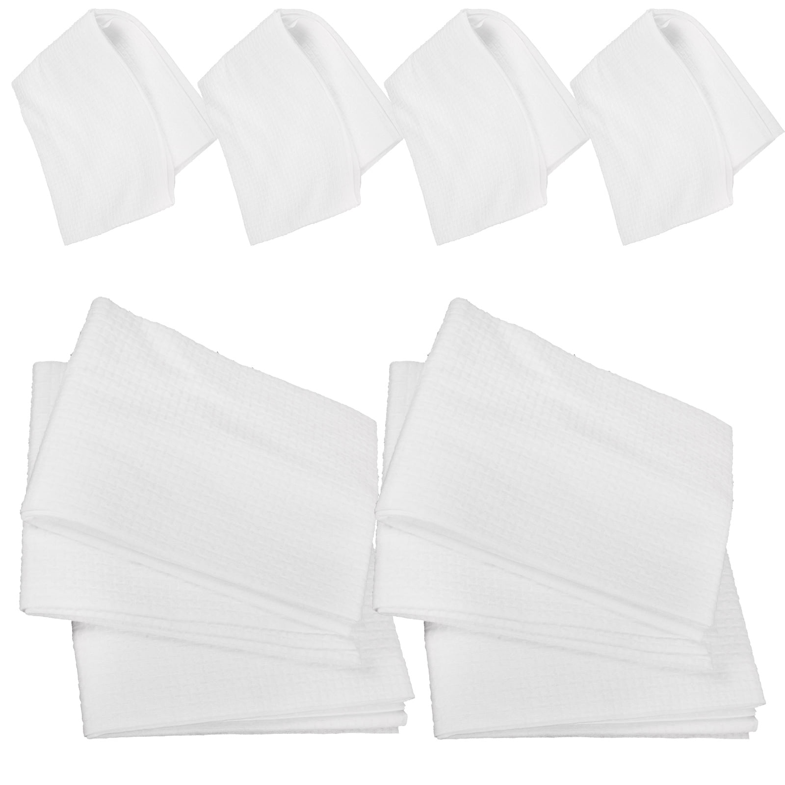 EXHUMKY 10 Pcs Disposable Bath Towels Soft Cotton Travel Use For Office ...