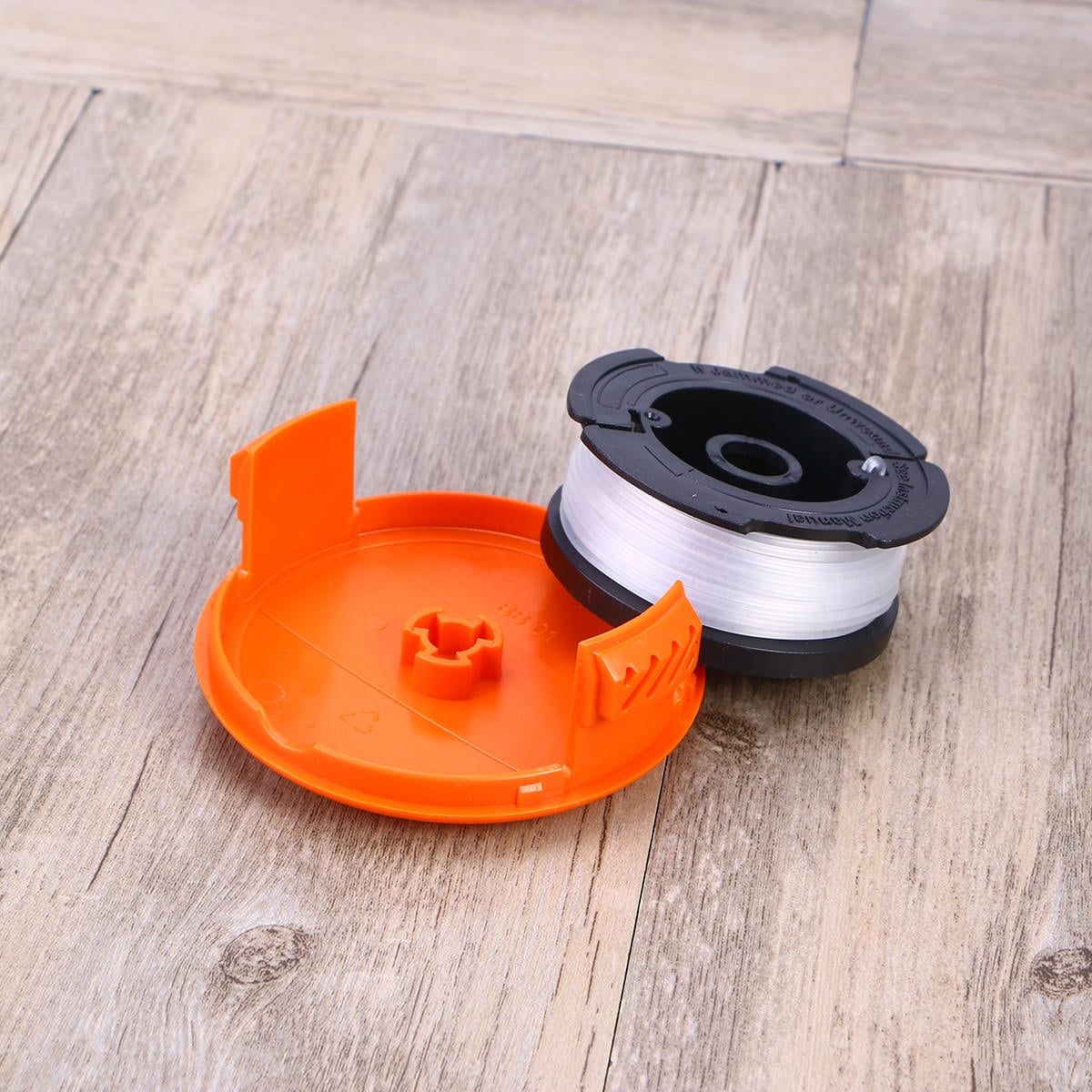 EXHUMKY 10Packs Auto Feed System Strimmer Spool and Line for Professionals Garden Yard 30Ft 0 ...