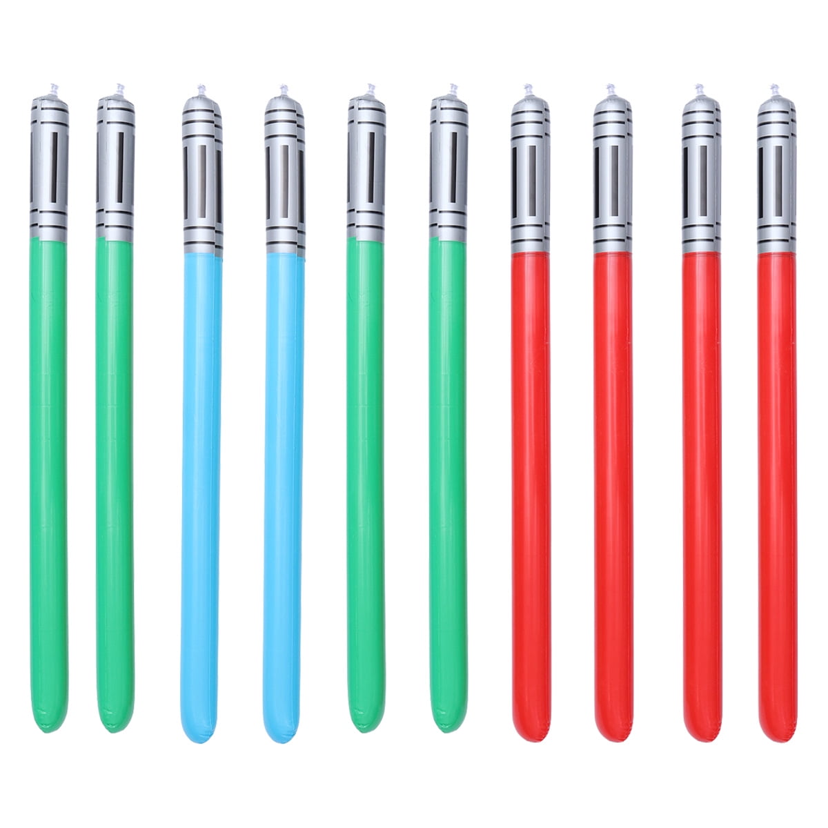 EXHUMKY 10Set Inflatable Swords Toys for Kids Party Fun Pretend Play ...