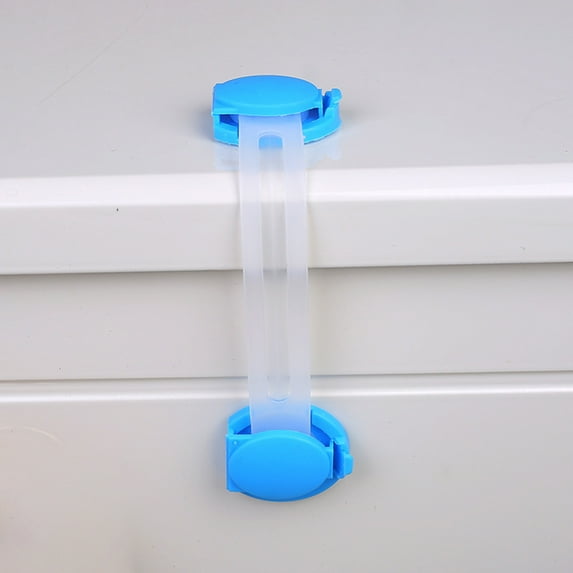 EXHUMKY 10pcs Child Proof Cabinet Locks Blue PVC for Home Safety Needs ...