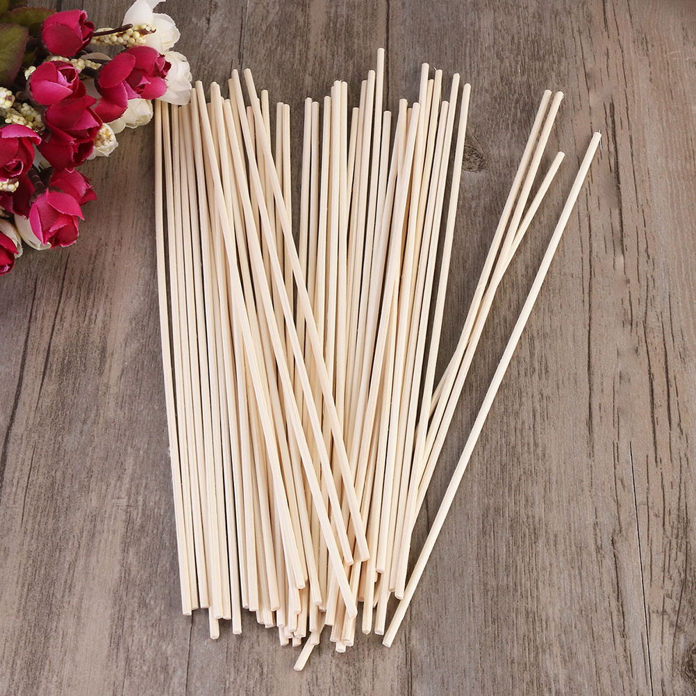EXHUMKY 150Pcs Rattan Sticks For Aroma Volatilization Natural Style ...
