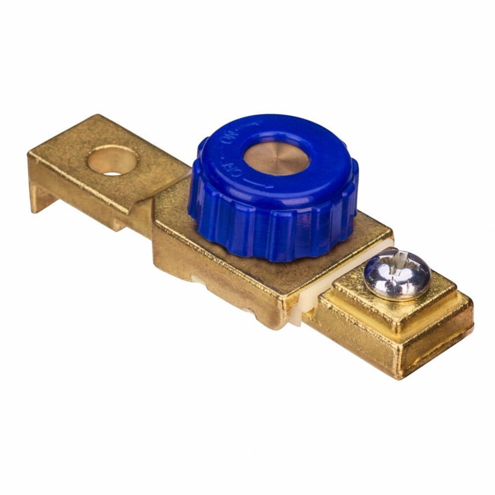 EXHUMKY 1Pack Blue Zinc Alloy Car Battery Disconnector Power Supply ...