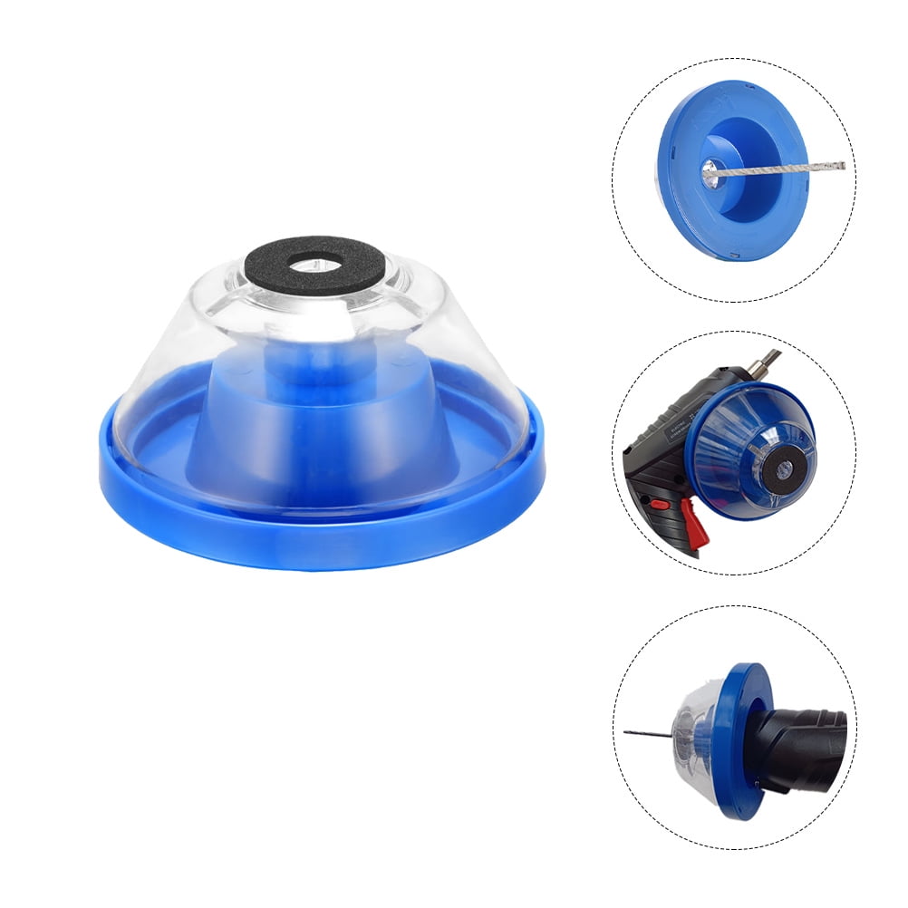 EXHUMKY 1Pc Electric Hammer Attachment Blue Drill Collector Tool Cover ...
