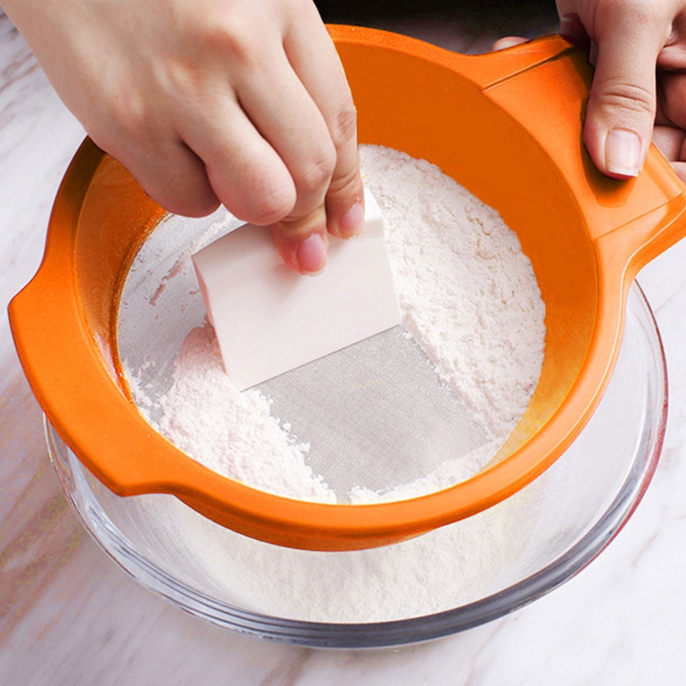 EXHUMKY 1Pack Round Sifting Screen For Flour And Soil Stainless Steel ...