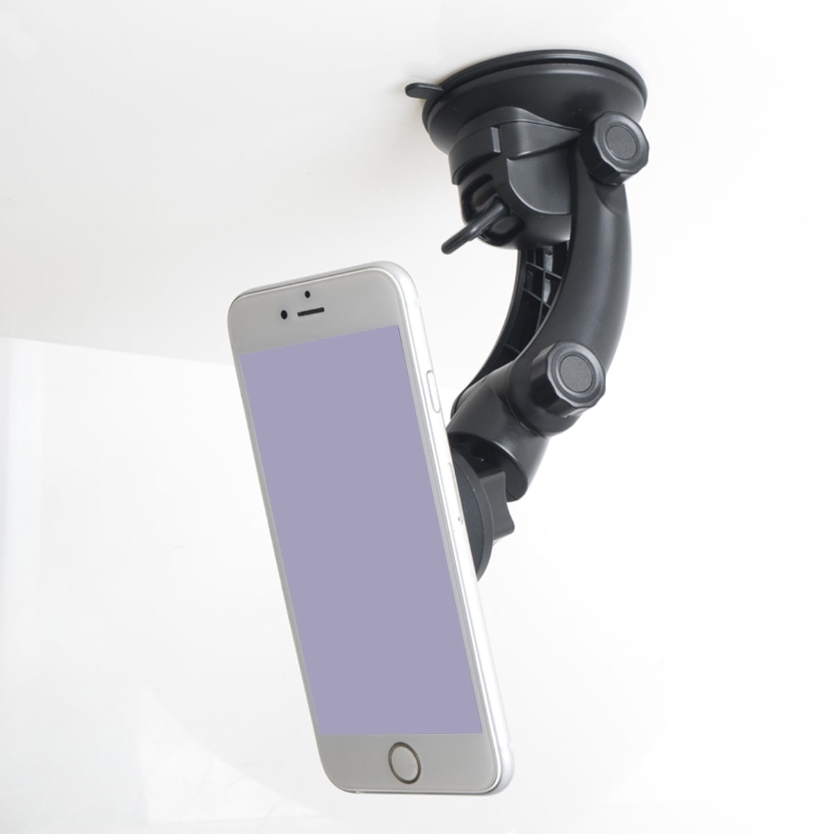 EXHUMKY 1Pack Suction Phone Holder for Car with Long Arm Design for ...