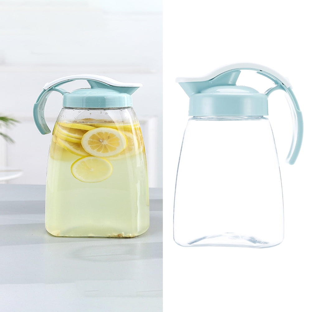 EXHUMKY 1Pack Water Jug Cold Water Kettle Blue 1.2L Capacity Pouring ...