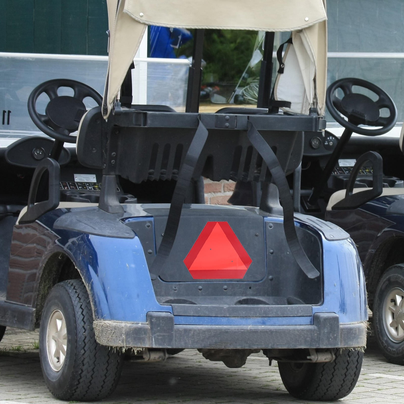 EXHUMKY 1Pcs 3M Reflective Material Triangle Reflective Sign for ...