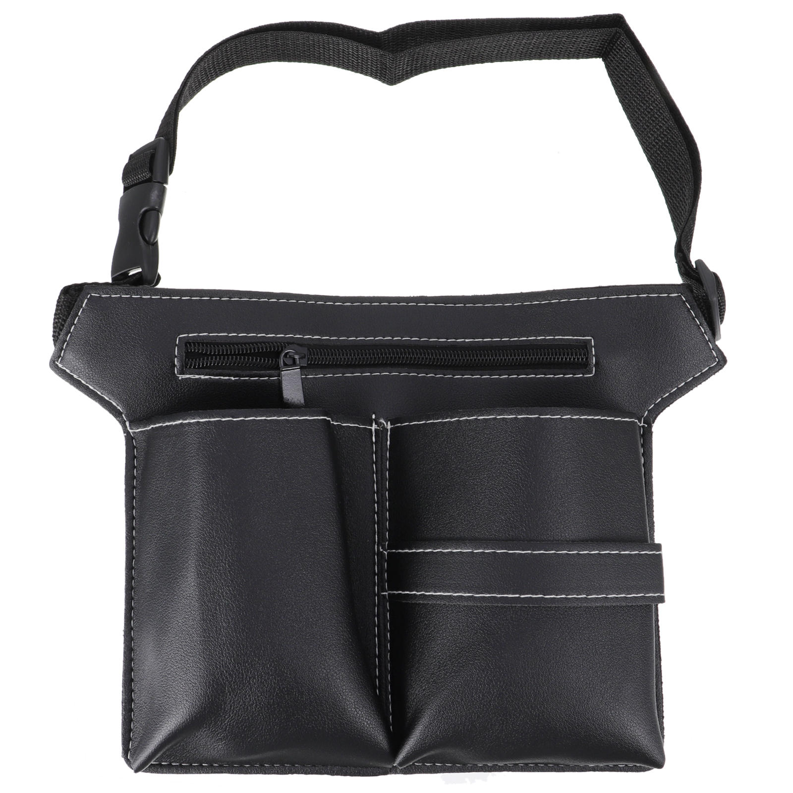 EXHUMKY 1Pcs Scissor Case for Hairdressers in Black Leather with Tool ...