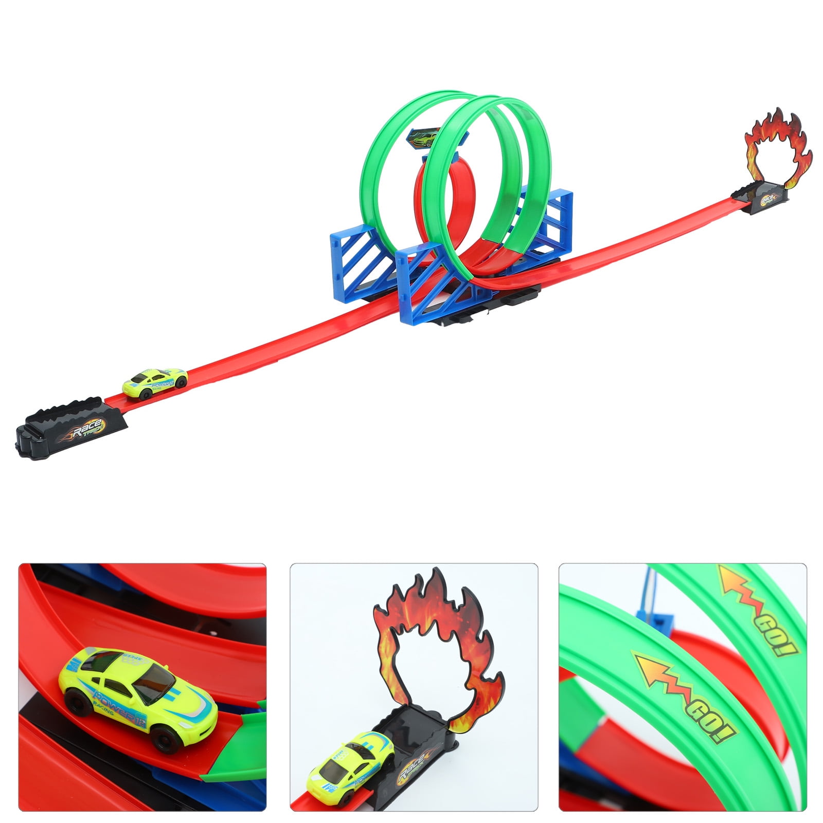 EXHUMKY 1Set Inertia Car Toys Assorted Color Round Corners Pull-back ...