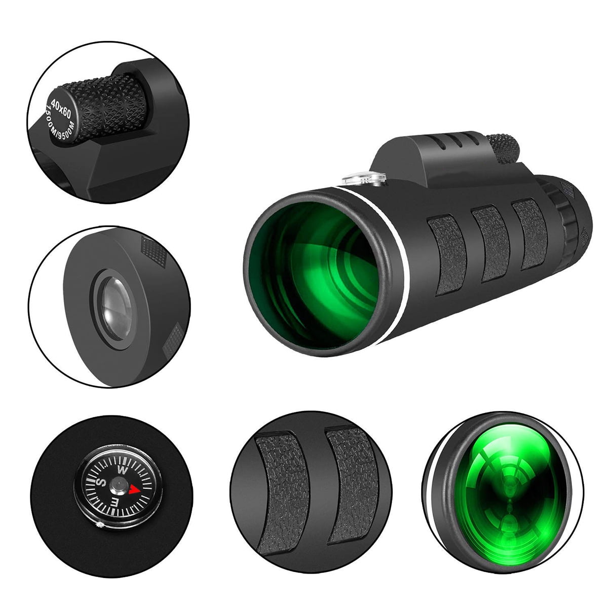 EXHUMKY 1Set Stargazing Telescope with 40x60 Magnification and ...