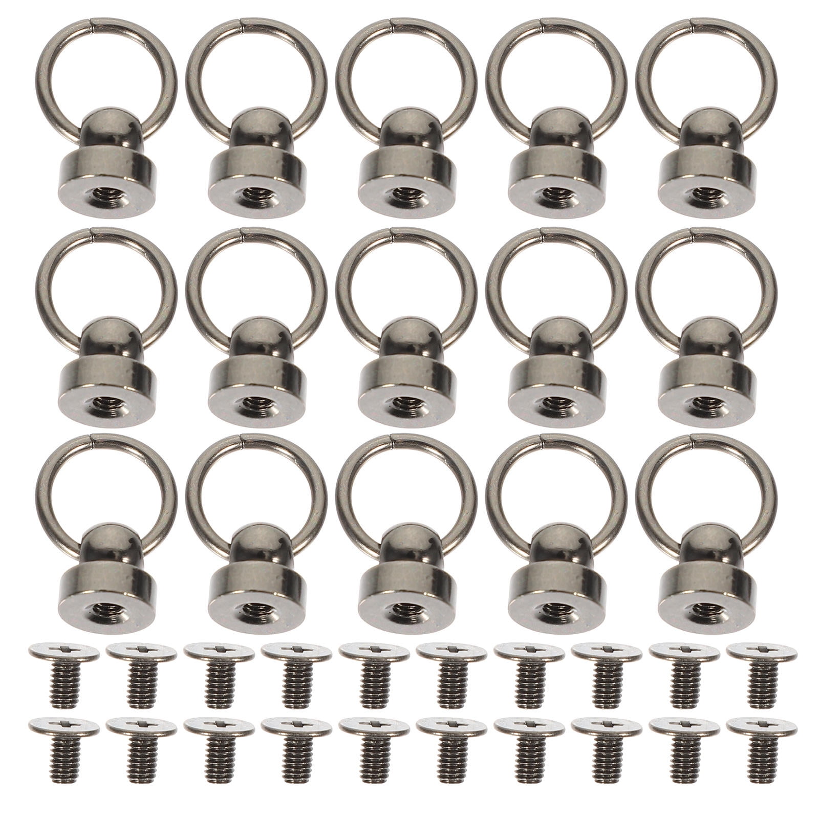 EXHUMKY 20 Sets Purse Making Hardware Copper Rivets for Diy Projects ...