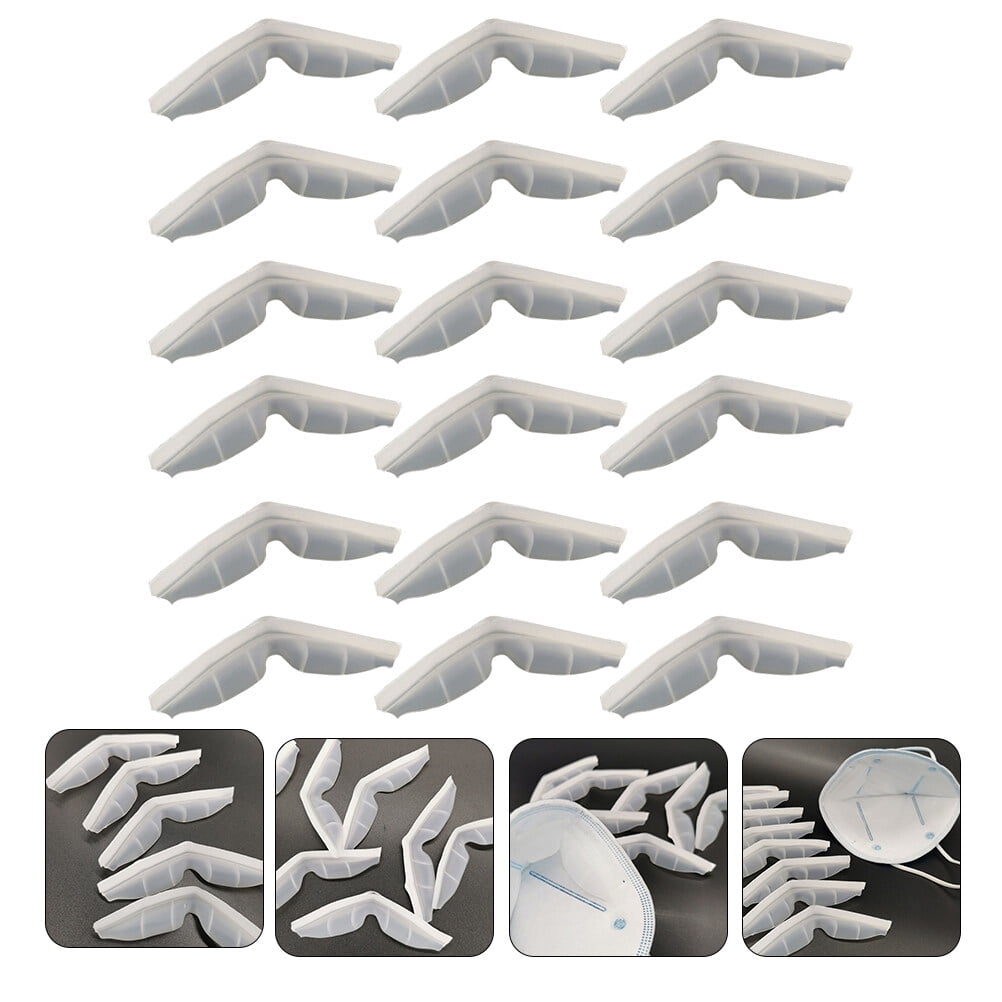 EXHUMKY 20Set Covering Nose Strips Silicone Mask Protection For Adults ...