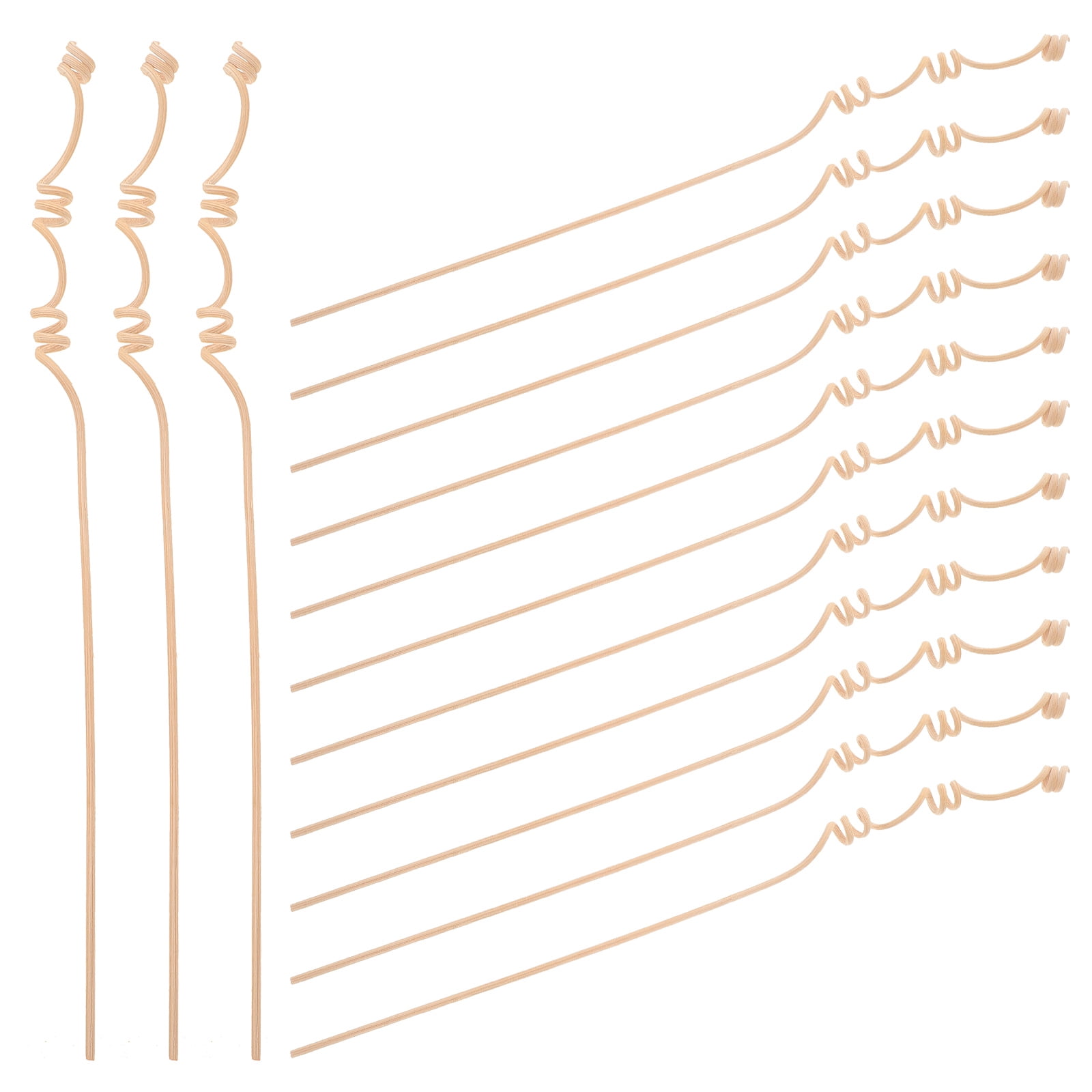 EXHUMKY 20pcs Diffuser Reed Sticks Room Scent Sticks Light Yellow ...