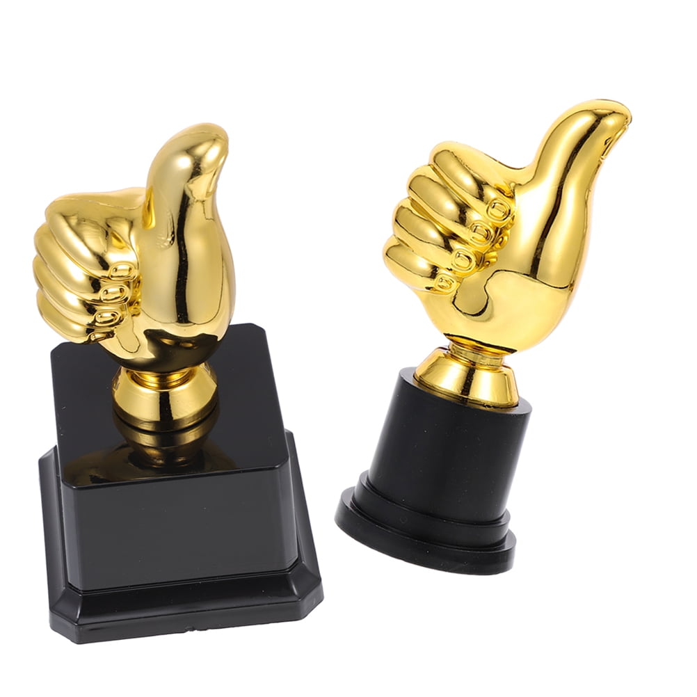 EXHUMKY 2Pack Plastic Trophy Cup Trophy for Kids in Competitions and ...