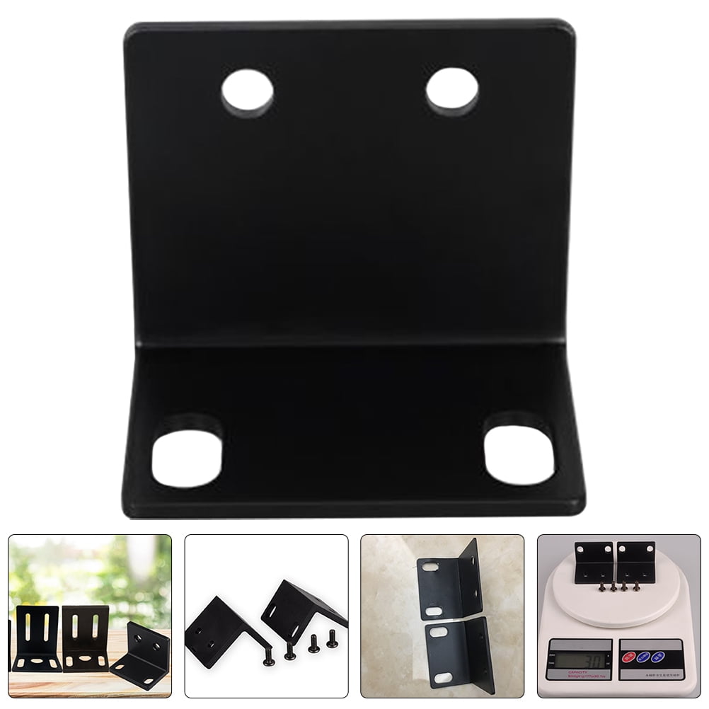 EXHUMKY 2Pcs Amplifier Corner Bracket for Microphone Cabinet Edges L ...