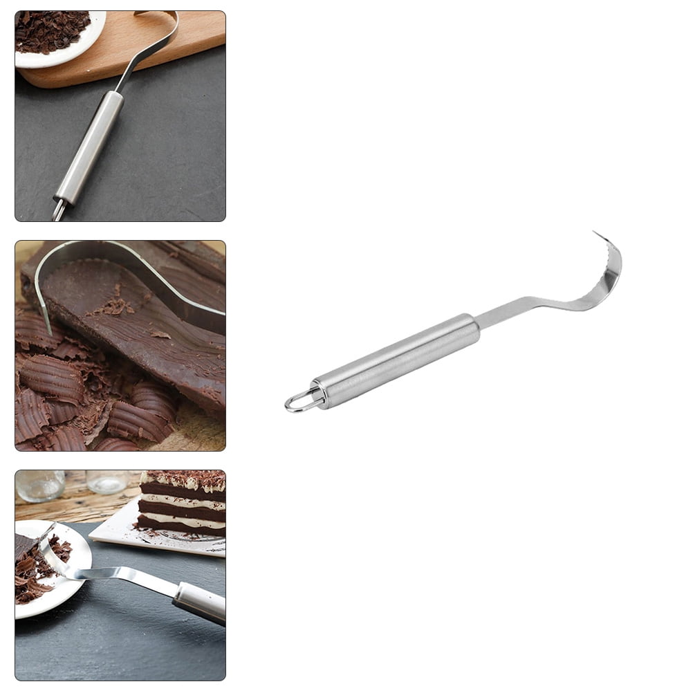 EXHUMKY 2Pcs Cheese Scraping Tool Stainless Steel for Food Industry ...