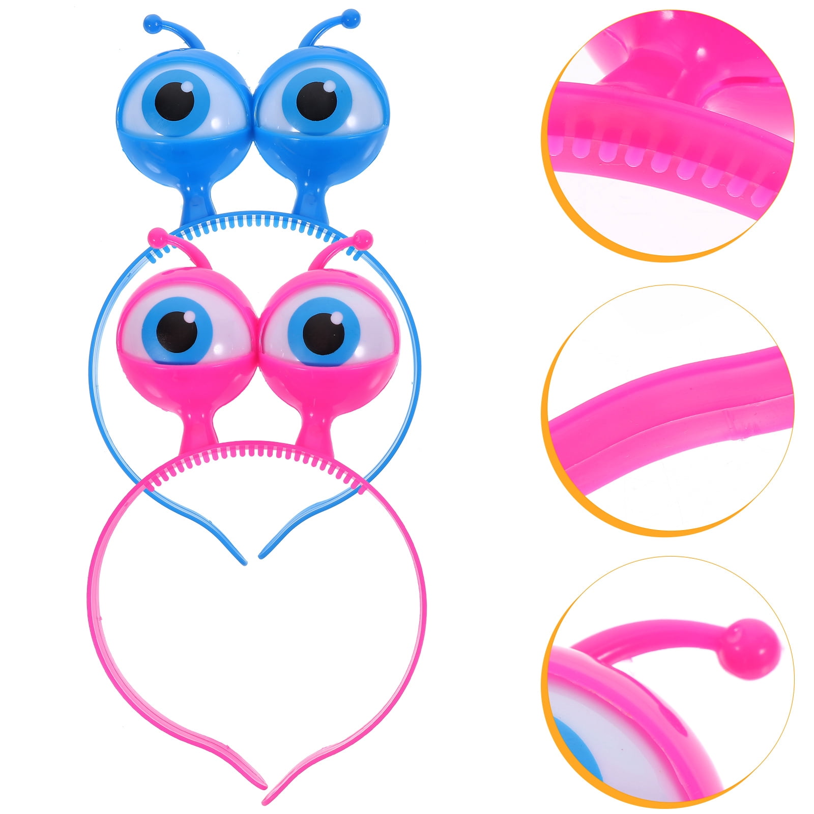 EXHUMKY 2Pcs Cosplay Hair Hoops with Circular Band for Cosplayers at ...