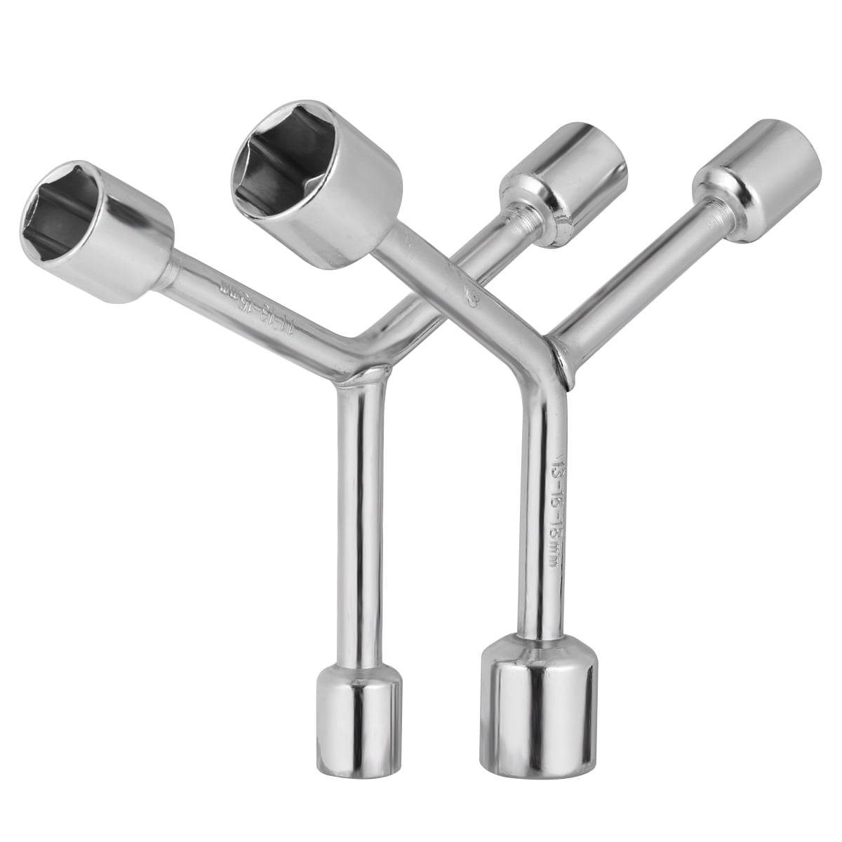 EXHUMKY 2Pcs Durable Y Shaped Steel Wrench Set Key Tool for Mechanics ...