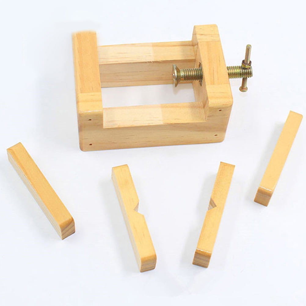 EXHUMKY 2Pcs Wooden Clamp for Tool for Fixing Clamps Carving Shops Wood ...