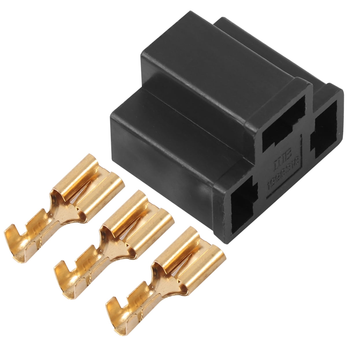 EXHUMKY 2Set Waterproof Automotive Electrical Connector Plastic Copper ...