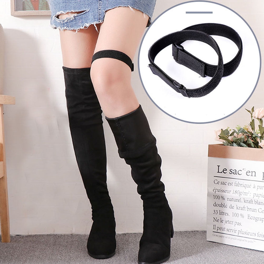 EXHUMKY 4 Sets Adjustable Boot Accessories Black Keep Boots from ...