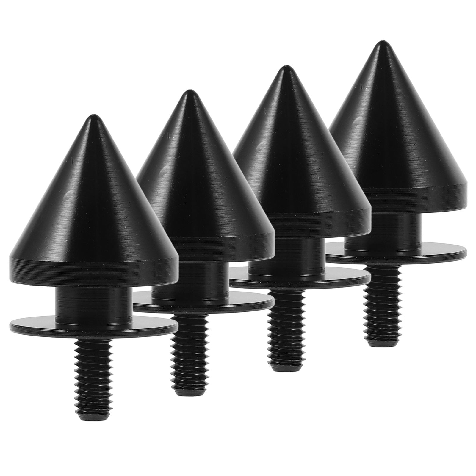 EXHUMKY 4Pcs Black Bumper Bolts for Vehicle Upgrades Car Retainer Bolts ...