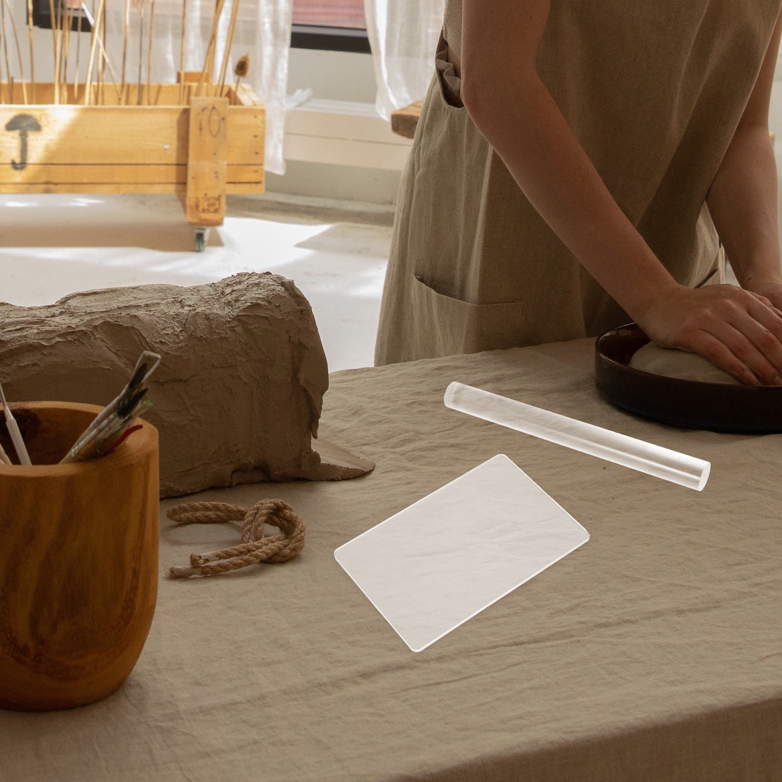 EXHUMKY 4Pcs Clay Sculpting Tool Acrylic Shaping For Diy Lovers ...