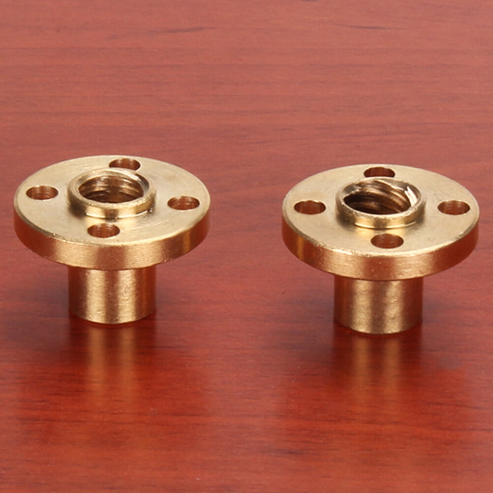 EXHUMKY 4Pcs Trapezoid Nuts 3D Print Accessories Golden Anti Corrosion ...