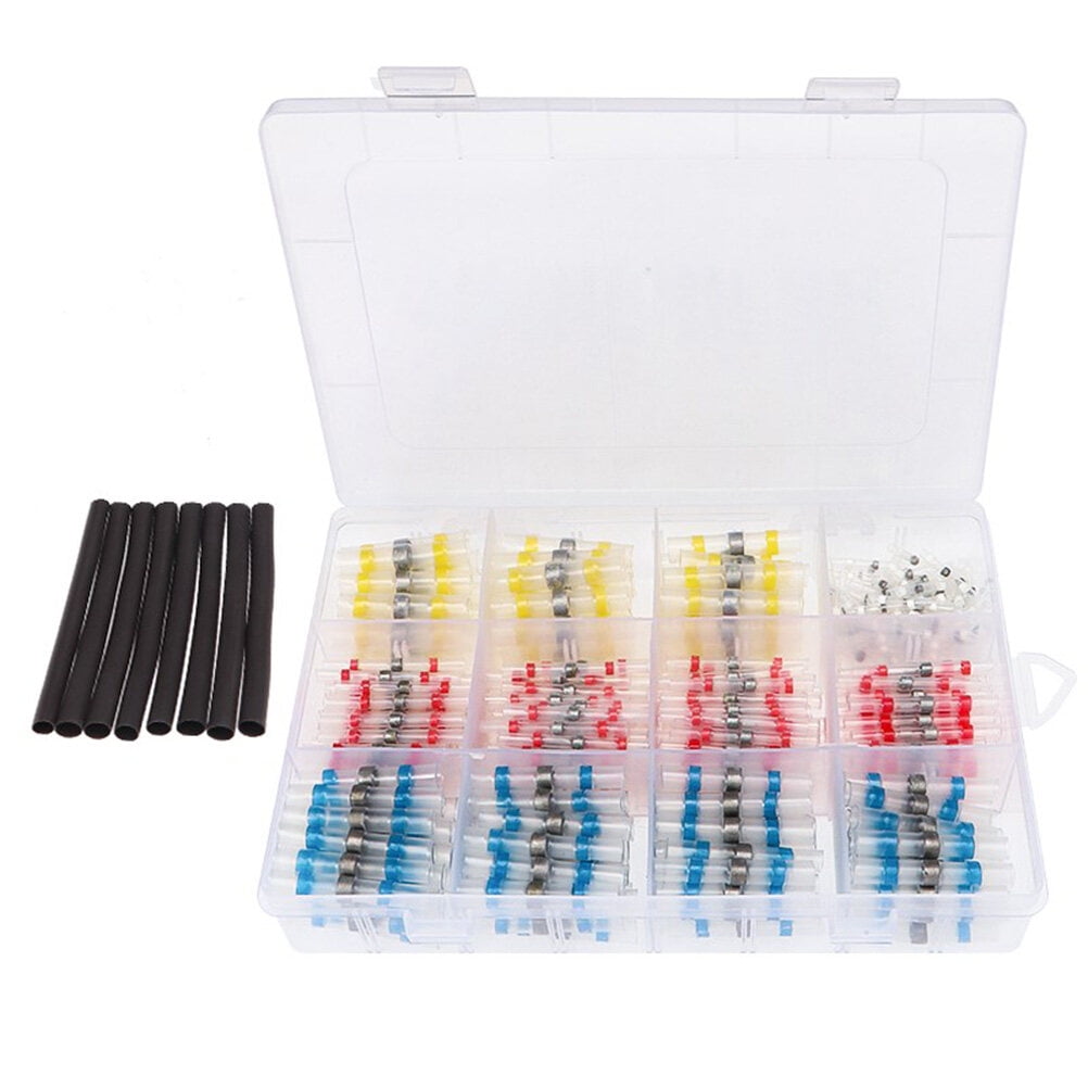 EXHUMKY 620Pcs Insulated Terminal Connector Kit for Boat and Home ...