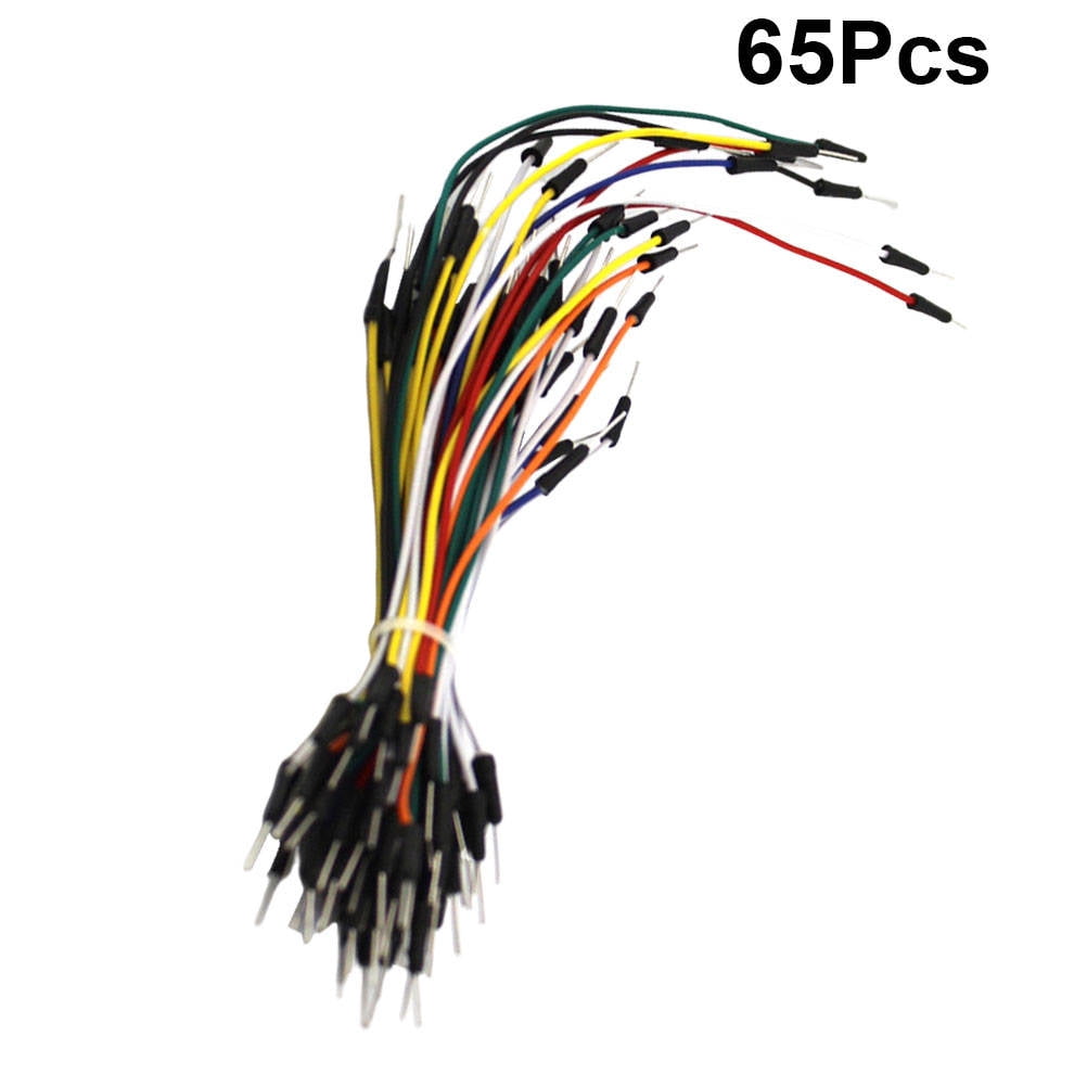 EXHUMKY Breadboard Jump Wires Assorted Color for Electronic DIY ...