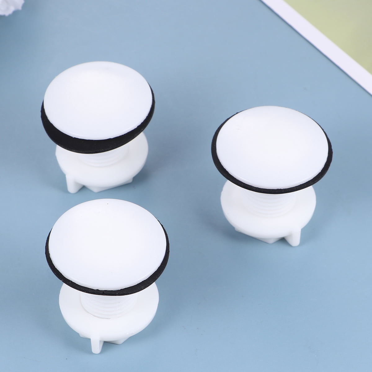 EXHUMKY Plastic Drain Plugs Assorted Color for Kitchen Sinks and ...