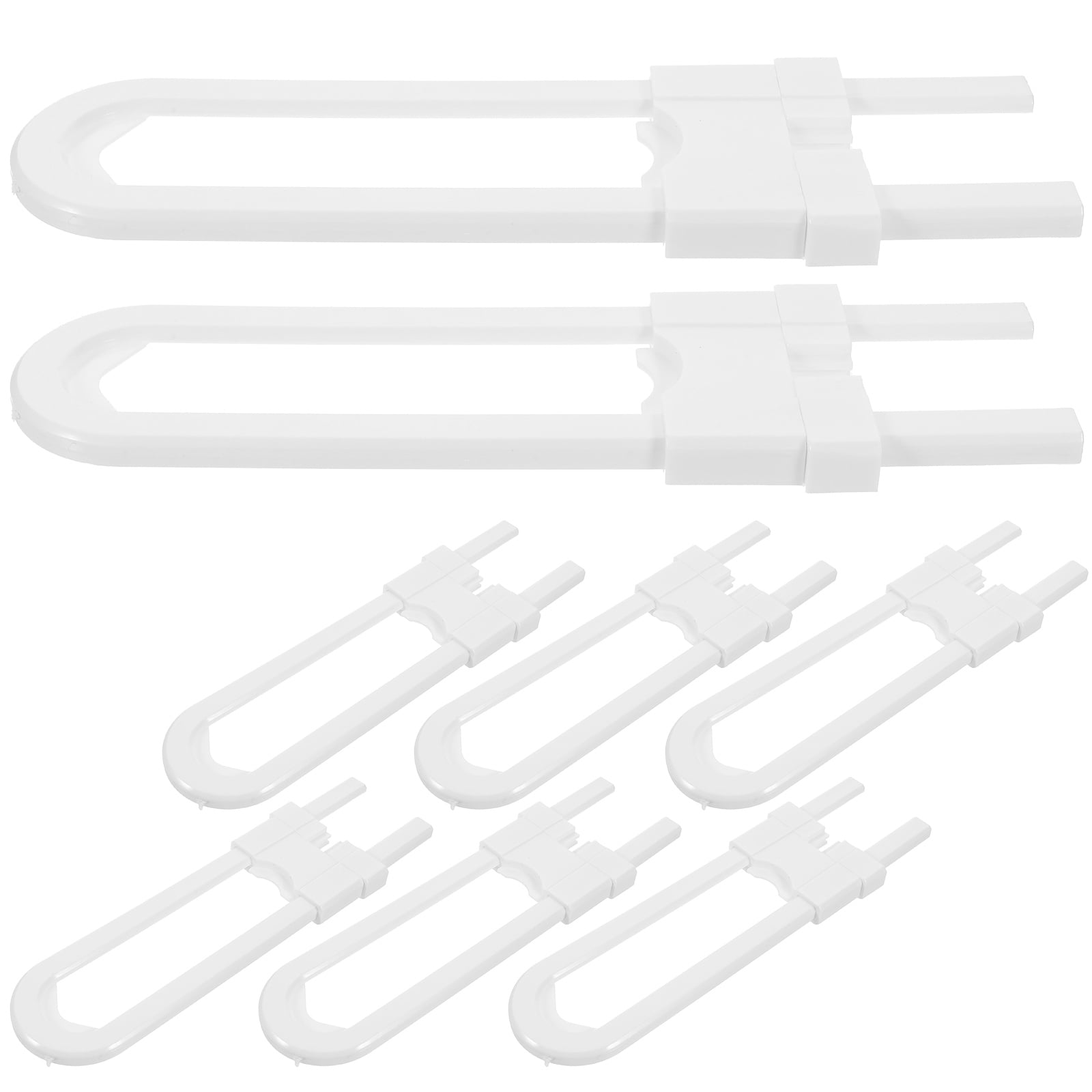 EXHUMKY 8PCS Child Safety U-Shaped Locks in ABS Plastic for Protecting ...