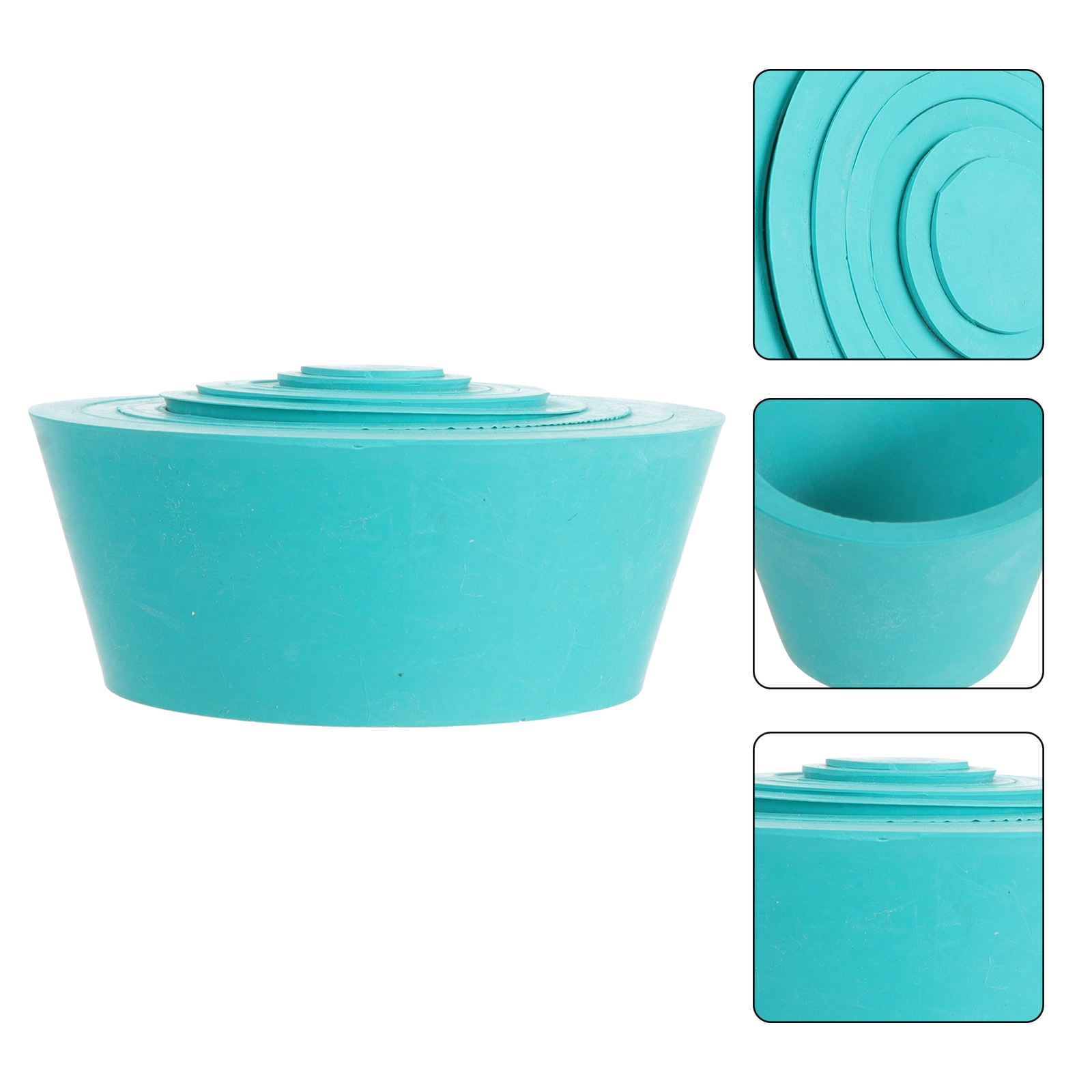 EXHUMKY 9Pcs Filter Funnel Set Tapered Collar Cone Shape Chemical ...