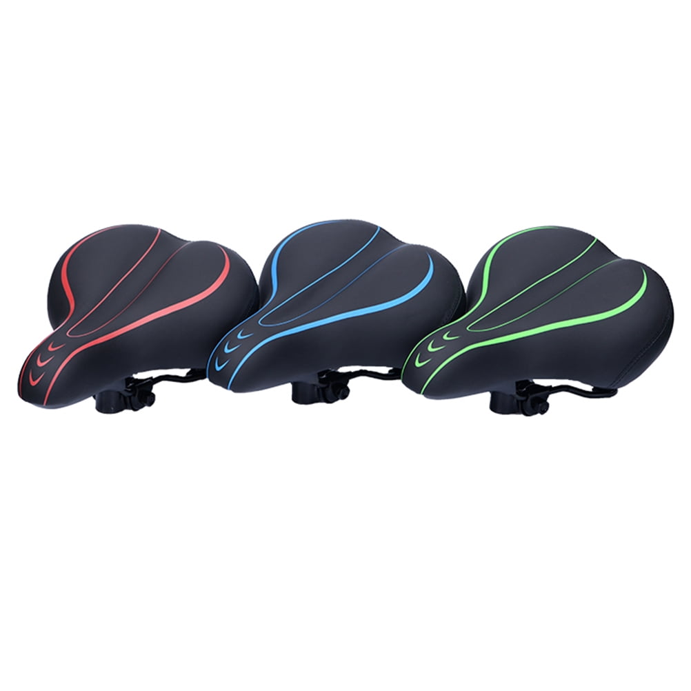 EXHUMKY 1Pc Black High Elastic Bike Saddle Ergonomic Ventilated ...