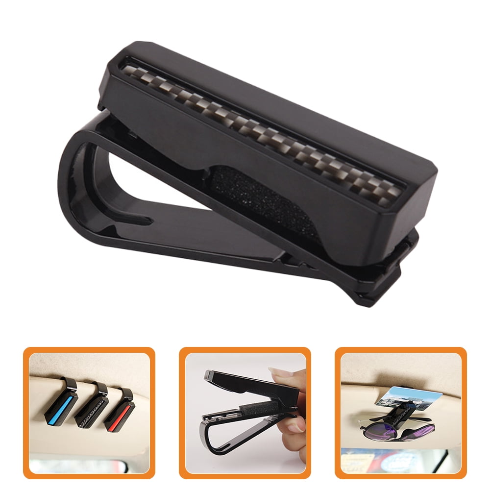 EXHUMKY Car Visor Organizer 1Pack PC Material Rectangular Shape for ...