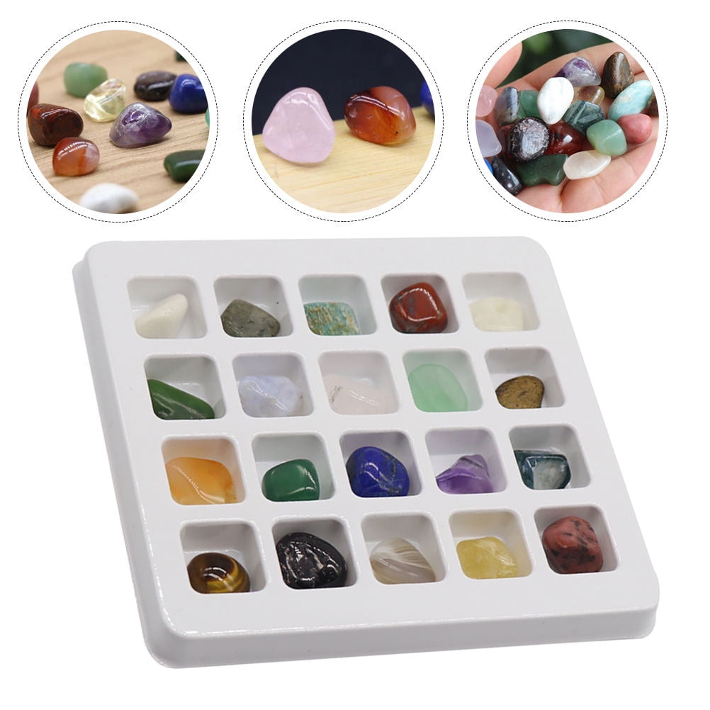 EXHUMKY Crystal Stone Collection For Mineral Specimens And Teaching ...