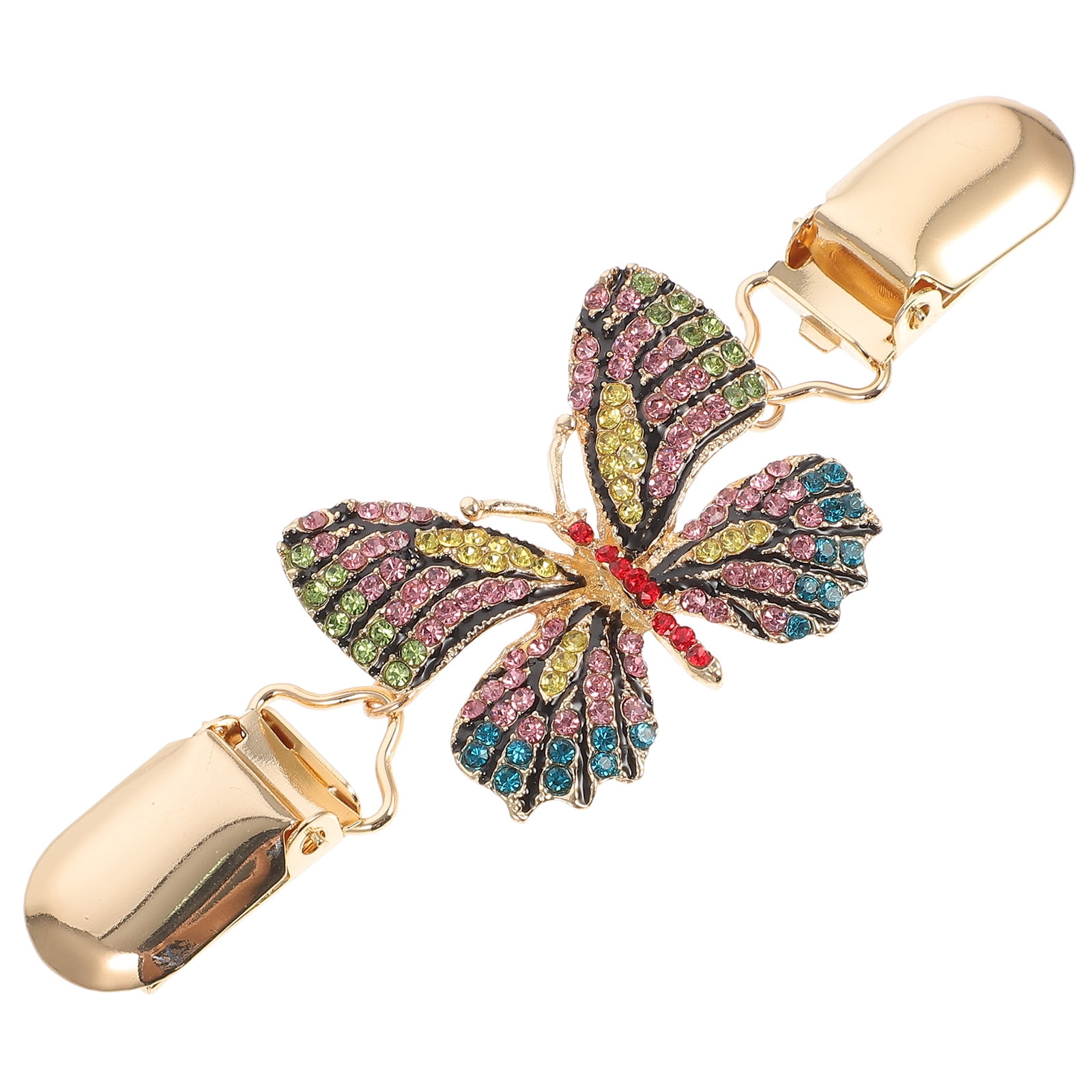 EXHUMKY Elegant Metal Elegant Shawl Clips 1Set For Women Clothing ...