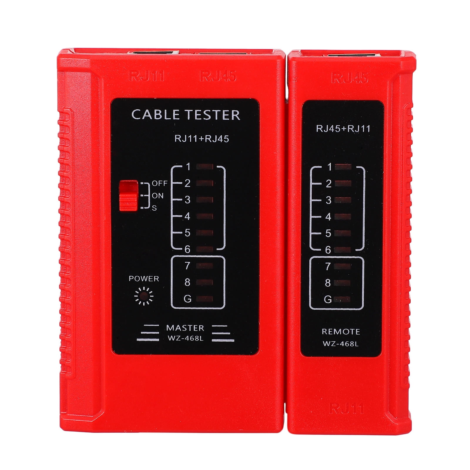 EXHUMKY Ethernet Cable Tester and Tracer for RJ11 Telephone Cables in ...