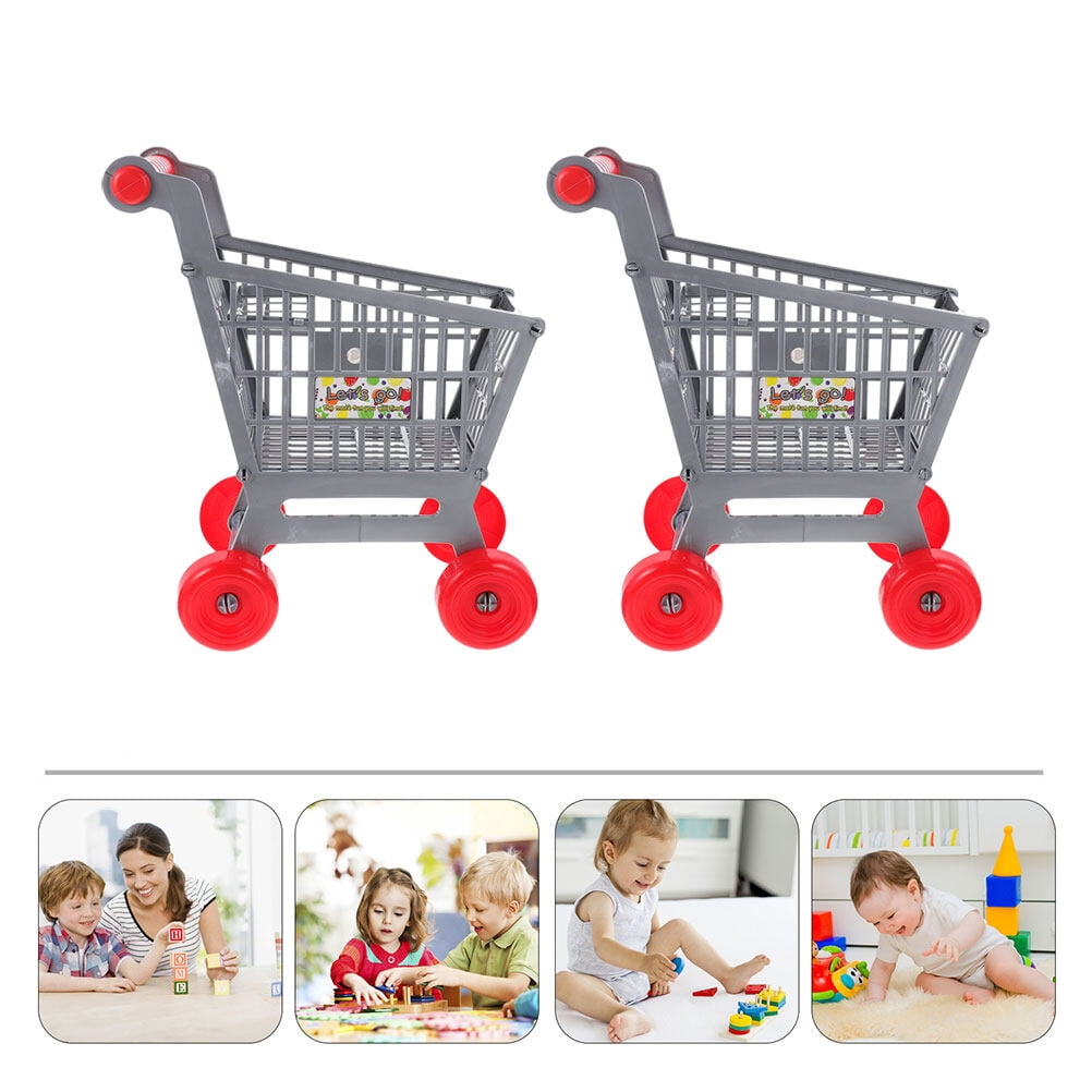 EXHUMKY Grocery Cart Toy Hand-Eye Coordination Training Shopping Cart ...