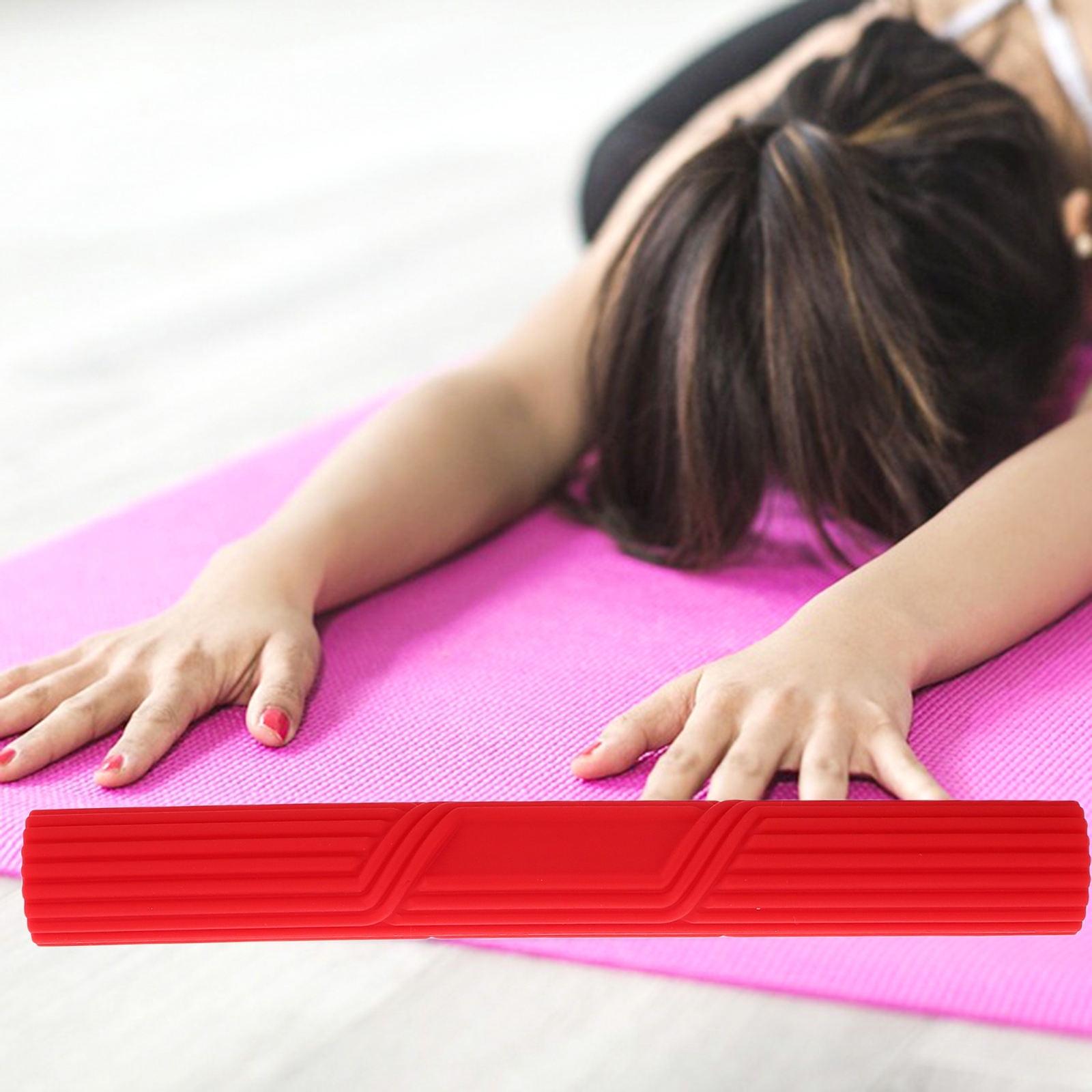 EXHUMKY Hand Grip Exercise Ball Arm Exercise Equipment Red Silicone for ...