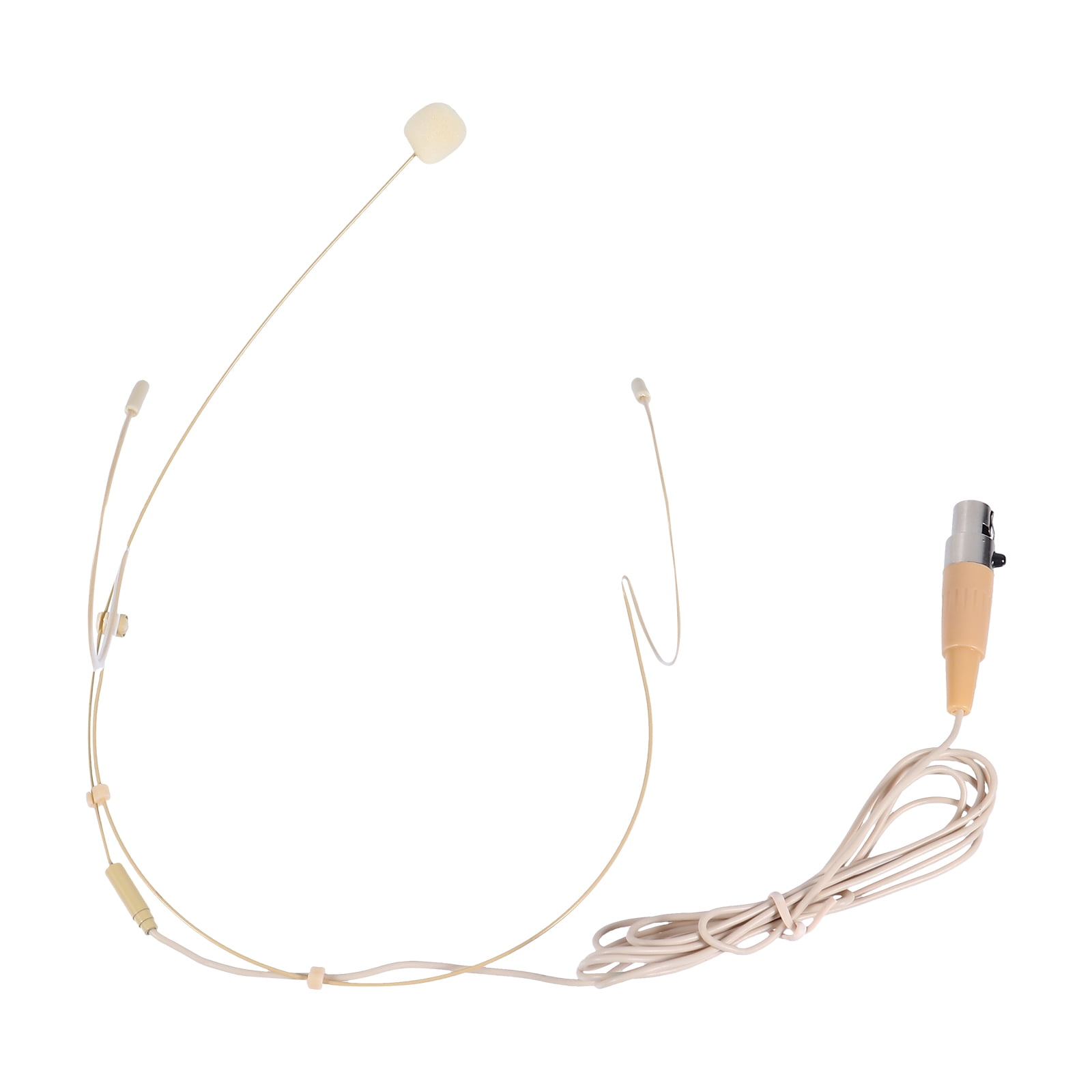 EXHUMKY Headset Mic for Amplifier Loudspeaker Beige ABS 1 Set - Walmart.com