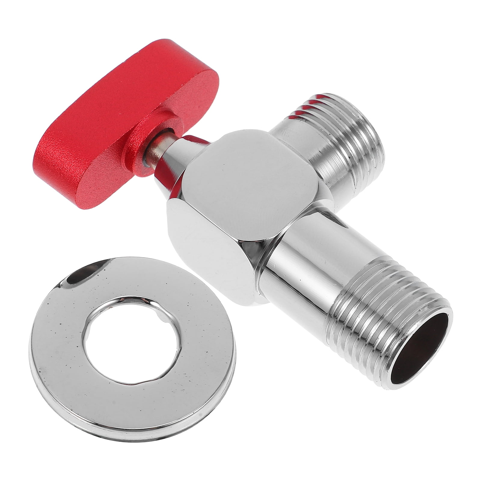 EXHUMKY Hot and Cold Water Gas Heater Copper Mixing Valve for Control ...