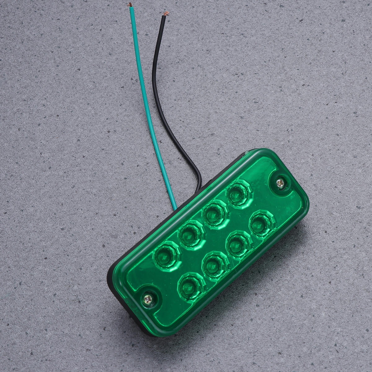 EXHUMKY Indicator Light 1Pack Green Plastic Led Side Marker Lights ...