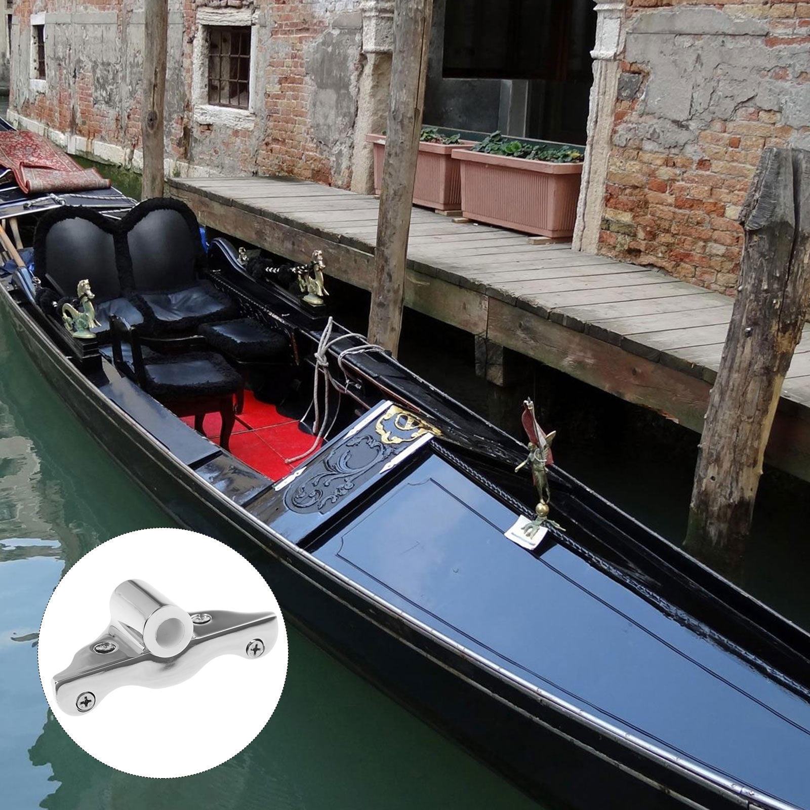 EXHUMKY Stainless Steel Paddle Holder Durable Rustproof Easy ...