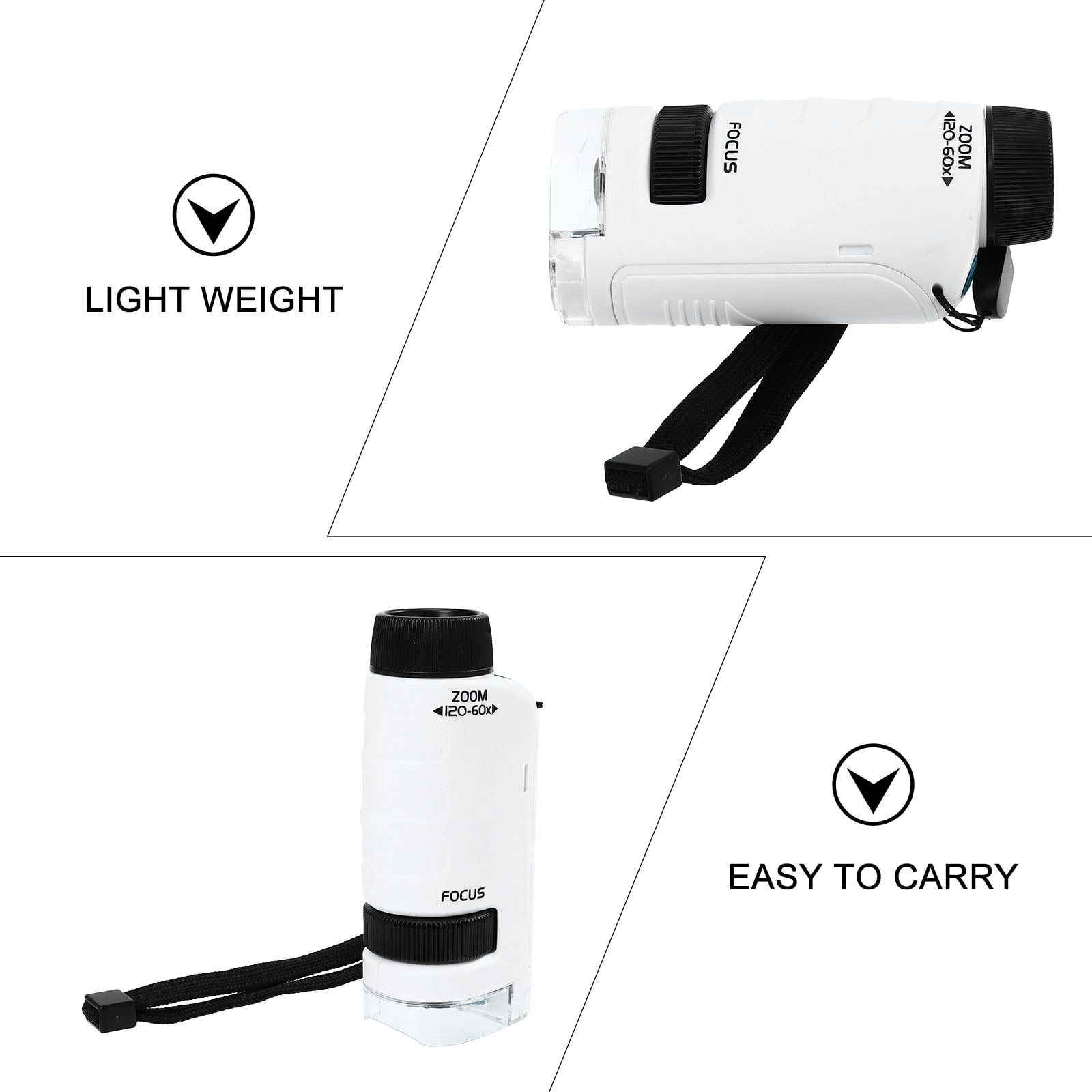 EXHUMKY Science Education Microscope Plastic 1 Set - Walmart.com