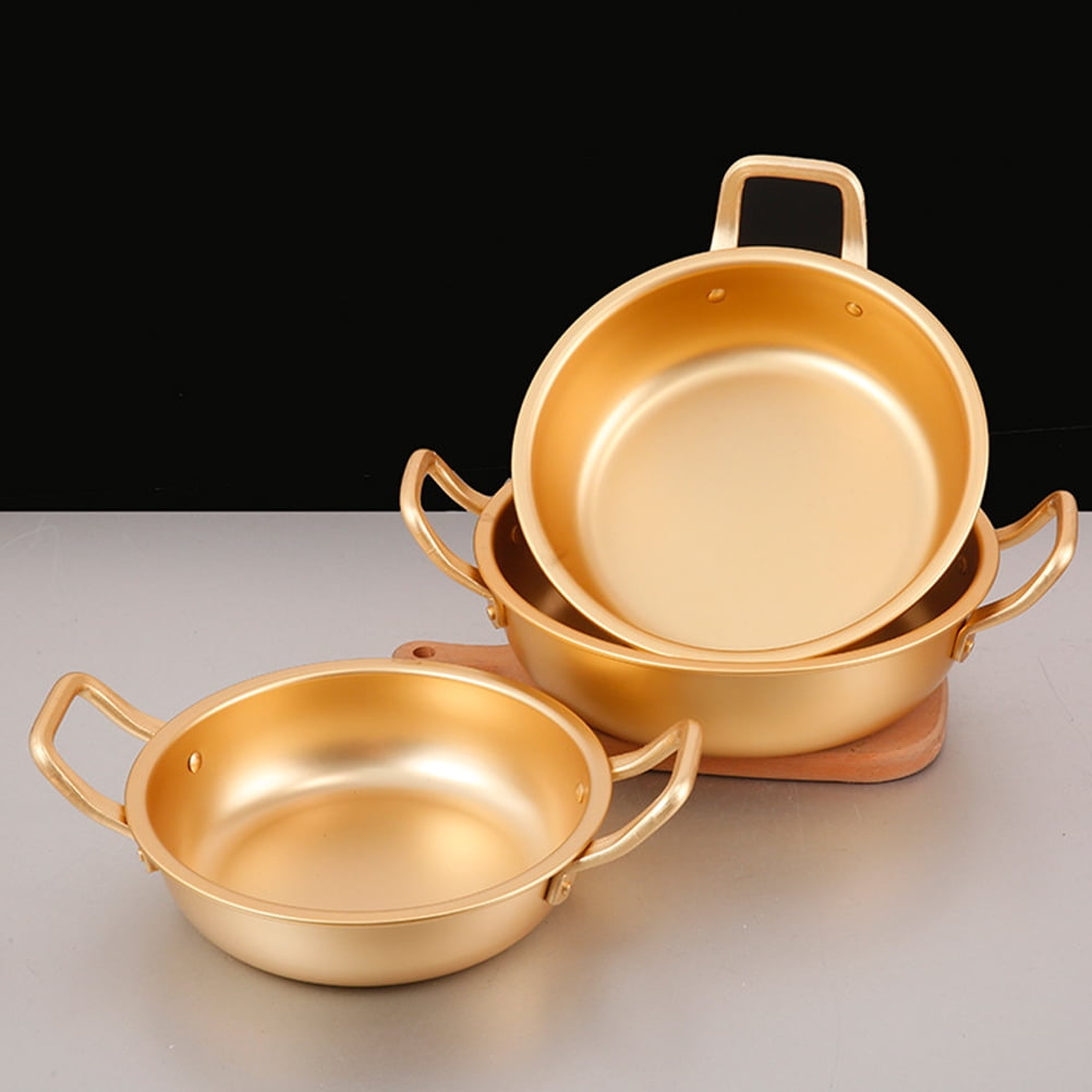 EXHUMKY Aluminum Soup Pot with Double Handles for Home Kitchen Cooking ...