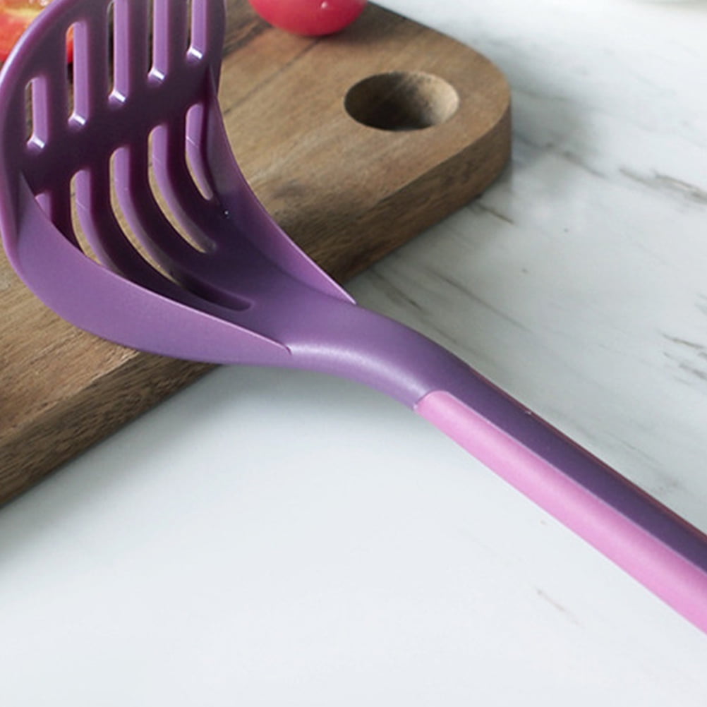 EXHUMKY Premium Purple Potato Masher for Kitchen Easy Grip and ...