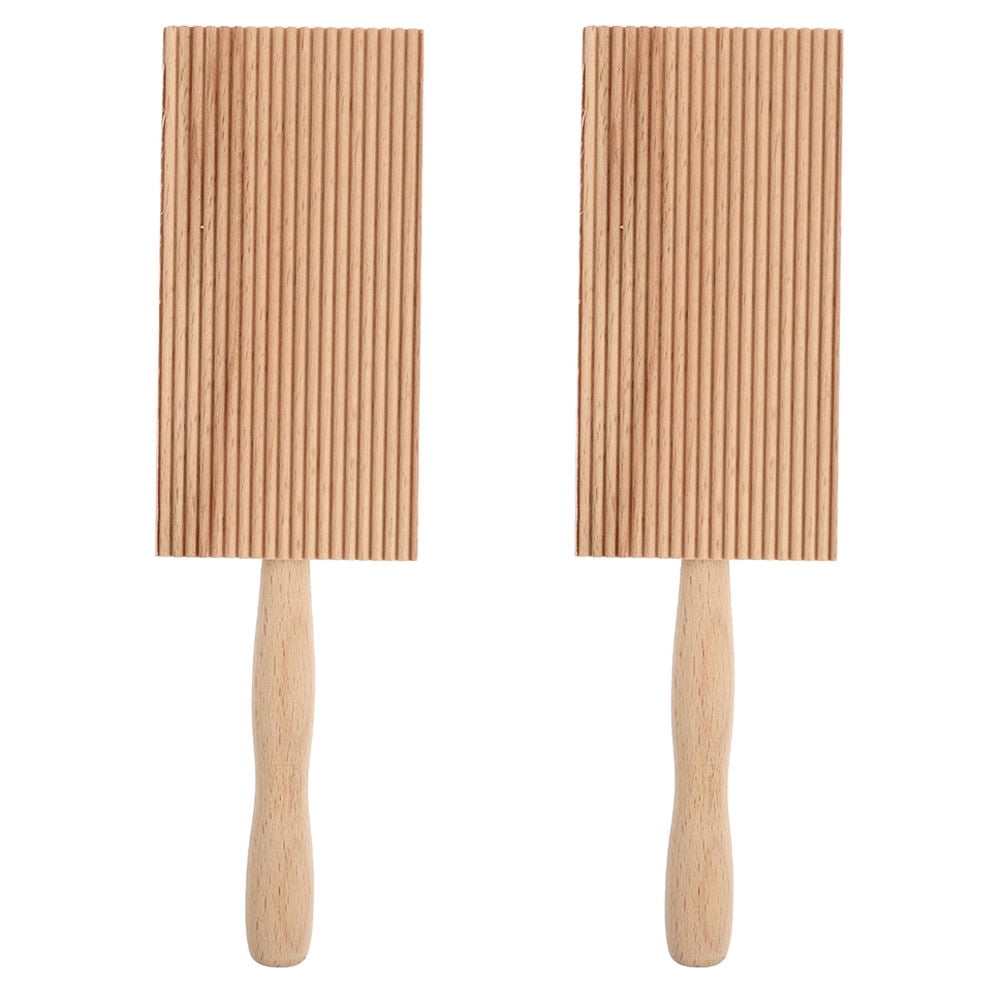 EXHUMKY Pasta Making Board 2Pcs Gnocchi Paddle for DIY Noodle Board in ...