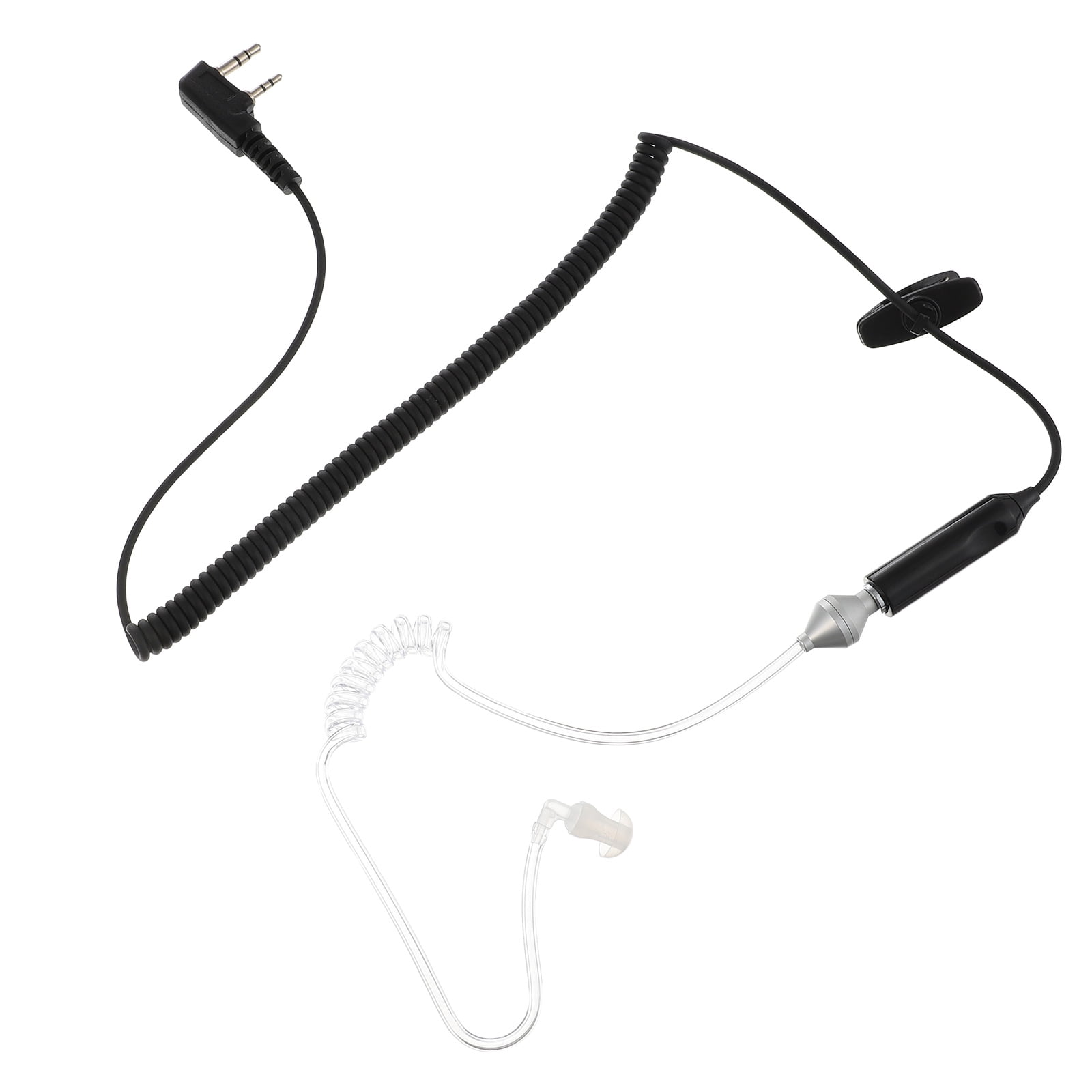 EXHUMKY Pu Material Headset 1Set Assorted Color Covert Acoustic Tube ...